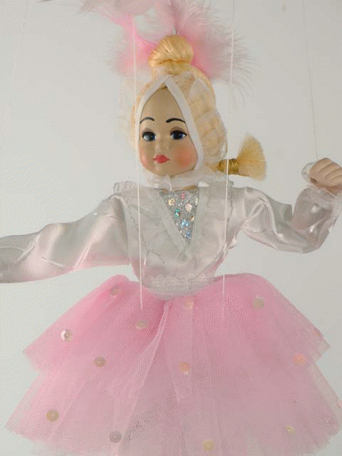 Ballerina, marionette puppet
