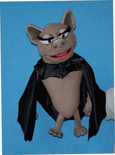 Bat , puppet doll